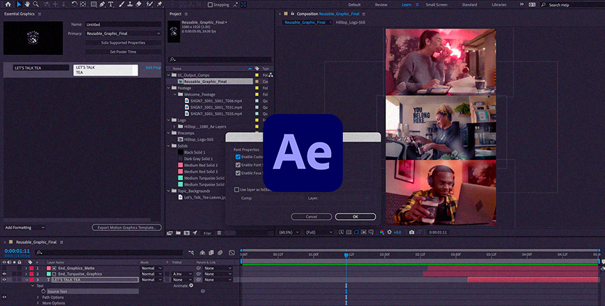 3 JOURS DE MOTION DESIGN AVEC AFTER EFFECTS – 21H – ABF STUDIO